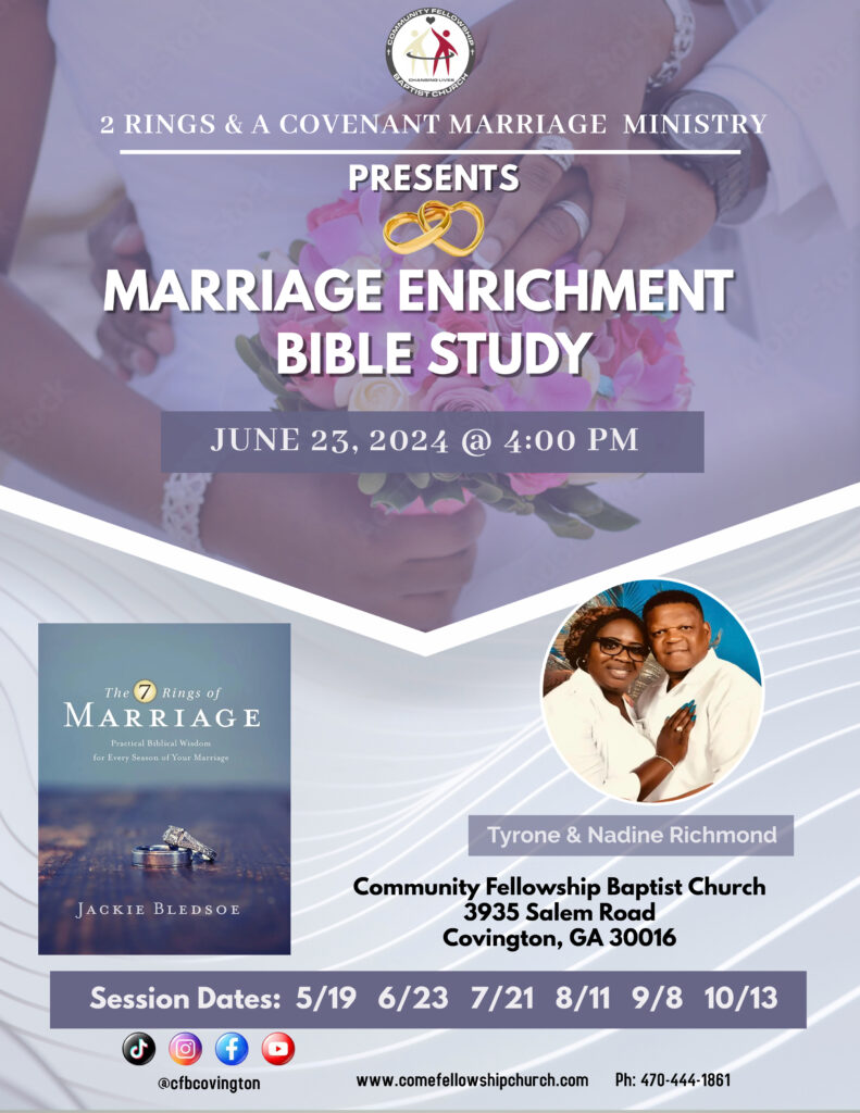 Current Ministry Activities - Community Fellowship Baptist Church